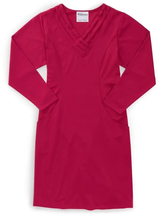 Open Back Dress With Snap Buttons Ovidis Adaptive Dress For Senior ...